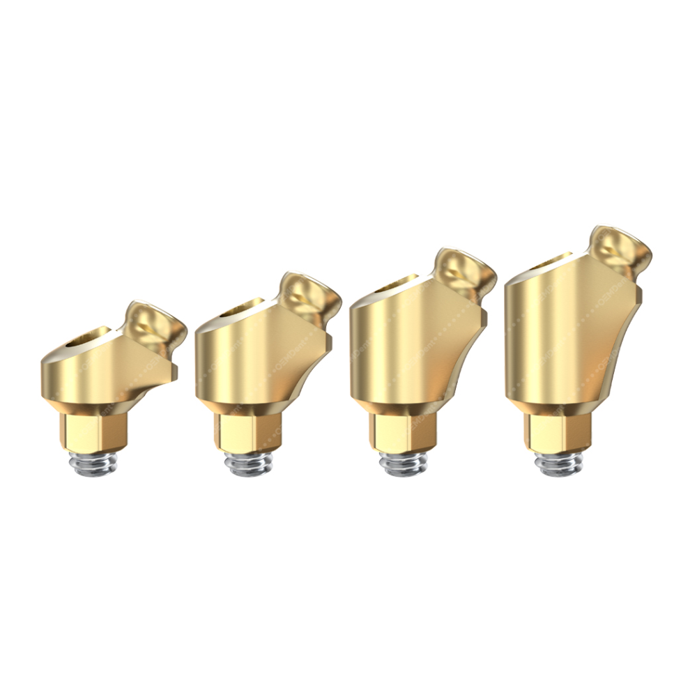 Angulated 30° AlphaLoc Compatible Attachment - Alpha Bio® Internal Hex ...