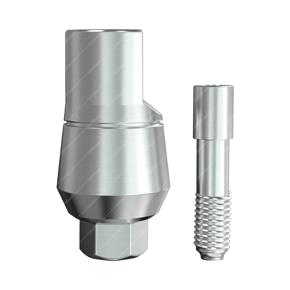 Straight Abutment Wide Emergence Profile 5.5mm - Zimmer® Internal Hex ...