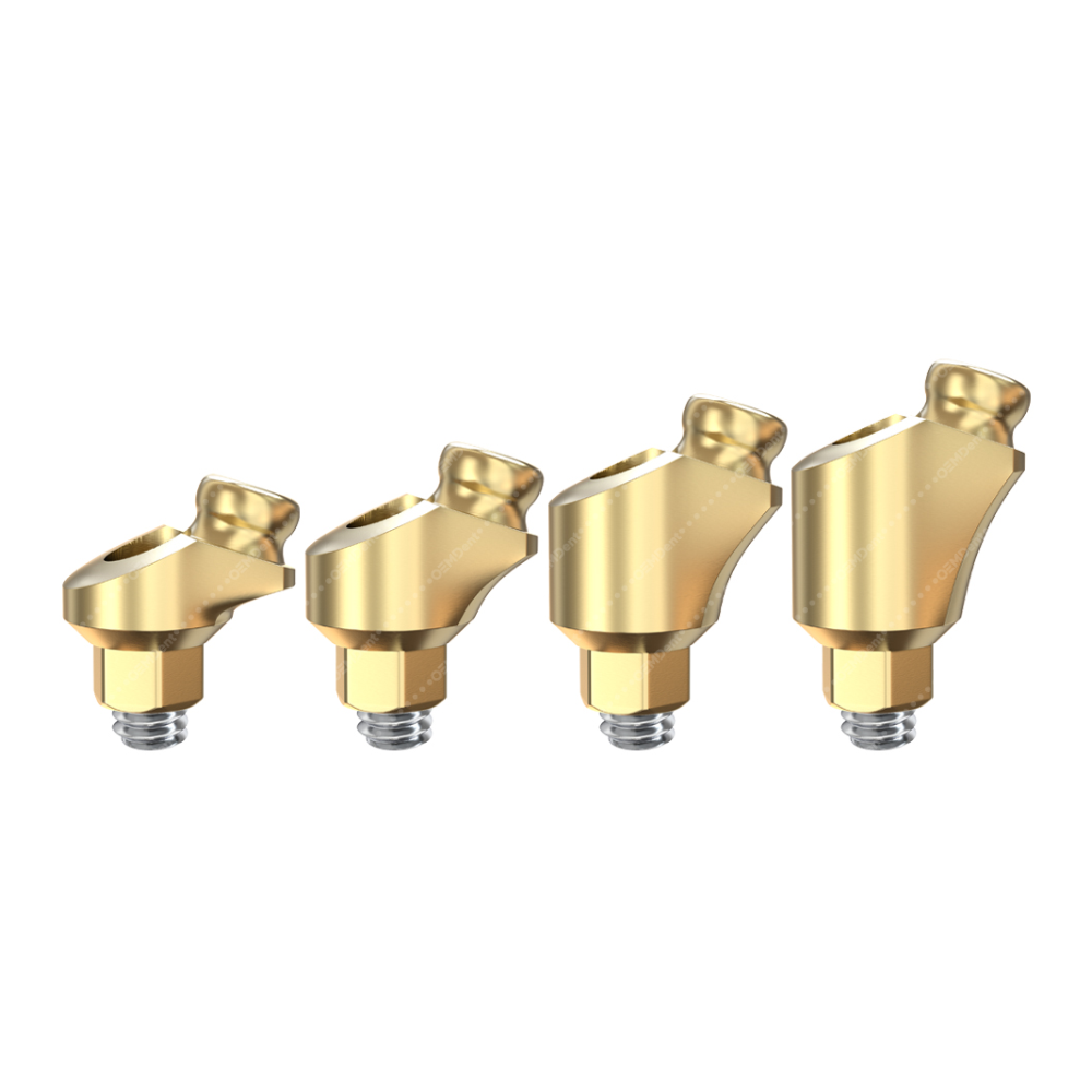 Angulated 18° AlphaLoc Compatible Attachment - Alpha Bio® Internal Hex ...