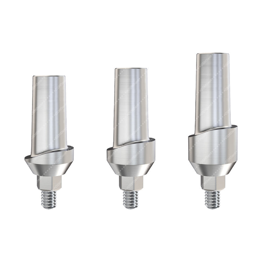 Straight Anatomic Abutment - MIS Seven Internal Hex Compatible - OEMDent