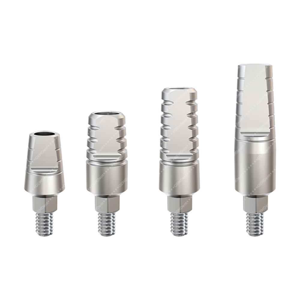 Straight Abutment Narrow Platform - MIS Seven Internal Hex Compatible ...