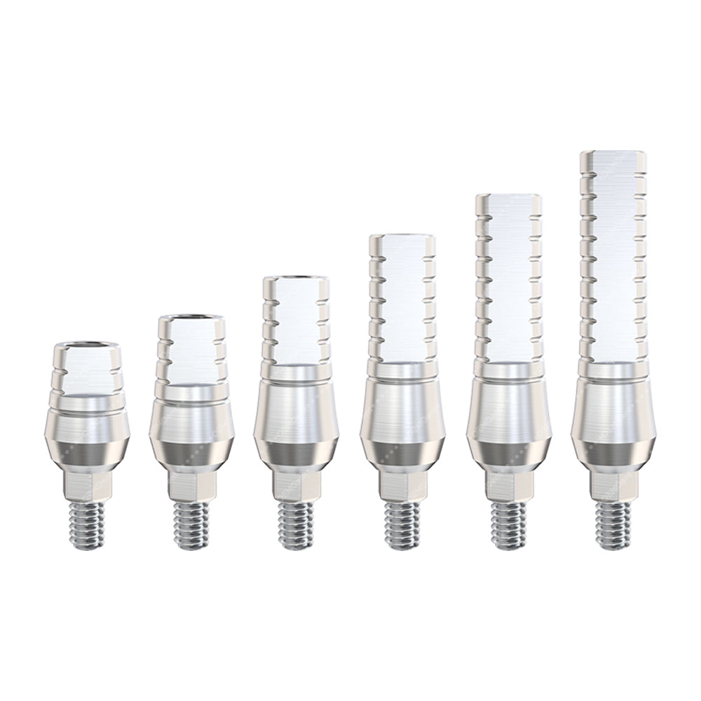 Straight Abutment Standard Platform - MIS Seven Internal Hex Compatible ...