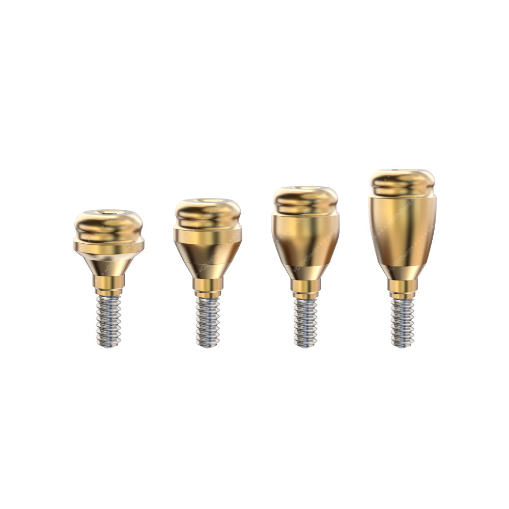 Straight Loc Attachment Slim Platform - GDT Implants® Internal Hex Com ...